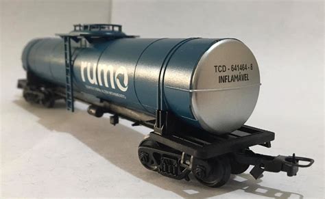 Vagão Tanque TCD Rumo Logística 641464 8 Giltec Modelismo