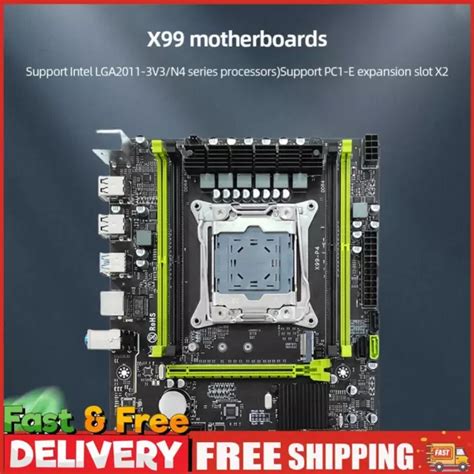 X99 PC MOTHERBOARD DDR4 RAM Motherboard Set Dual Channel LAG 2011 For PC Desktop 47 15