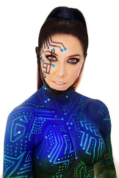Pin On Body Paint