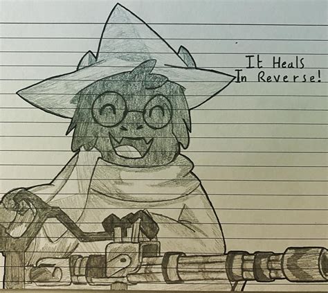 Ralsei With A Gun Rdeltarune