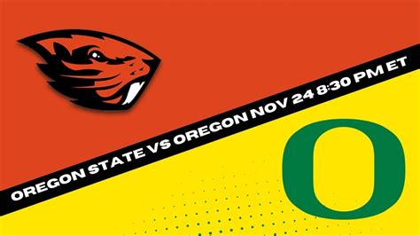 Oregon Ducks Vs Oregon State Beavers Prediction And Picks College