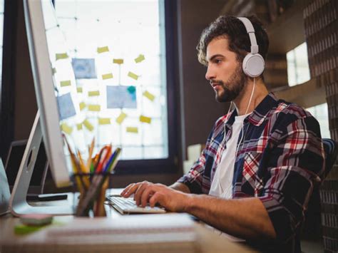 Listening To Music While Working