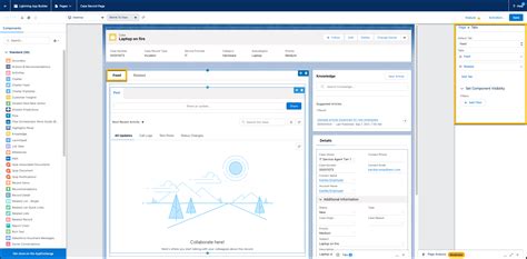 Create Conditional Visibility Rules For The Case Feed Component