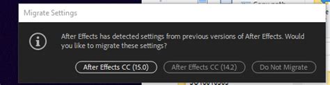 Migrate Settings To Updated Version Adobe Community
