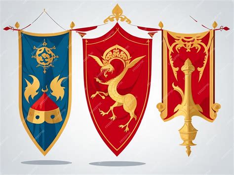 Premium Ai Image Medieval Banner Vector Generated Ai