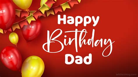 Happy Birthday Dad Birthday Wishes For Father Youtube