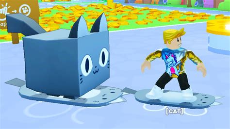 I Bought A Rug To Unlock Huge Hoverboard Cat In Pet Simulator 99 Youtube