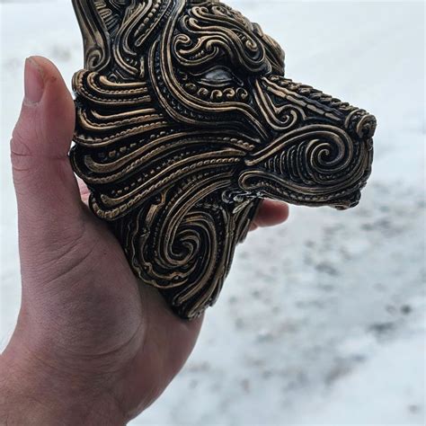 3d Printable Wolf Wall Decor By Zane Rogers