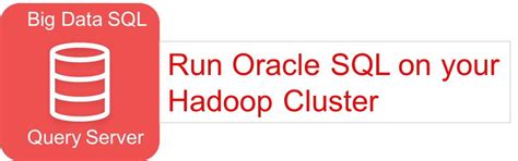 Oracle Big Data Sql 4 0 Query Server