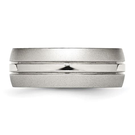 Avariah Chisel Stainless Steel Polished With Brushed Edge 82mm Grooved