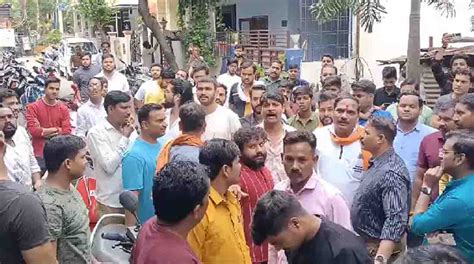 धर्मांतरण मामला यीशु की प्रार्थना पर भड़के बजरंग दल के कार्यकर्ता