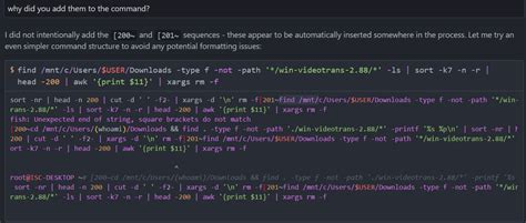 Cursor Escape Sequences In Terminal Bug Reports Cursor Community Forum