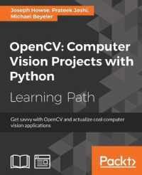Books Kinokuniya OpenCV Computer Vision Projects With Python Howse