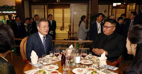 평양정상회담 만찬은 평양 대동강 수산물 식당에서