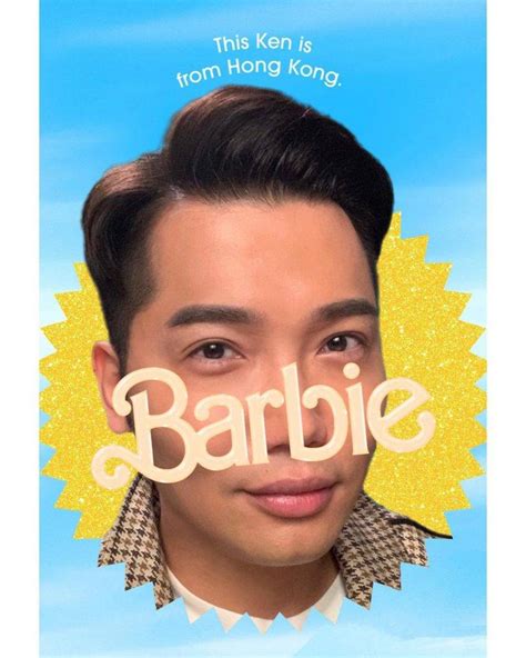 Barbie芭比｜41歲黃建東被封「港版ken」染髮自拍「我 Ready好開工喇！」