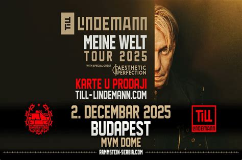 TILL LINDEMANN Koncert Meine Welt Tour December Budapest Koncertmagazin