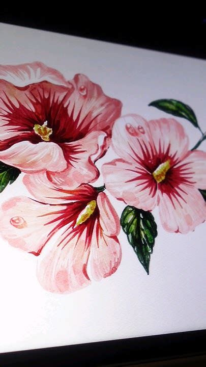 삼일절 맞이 무궁화 그리기 Shorts Youtube