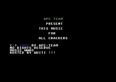 CSDb Sound 5 By Austrian Phantom Crackers 1987