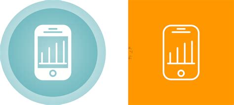 Mobile Analytics Vector Icon 40616983 Vector Art At Vecteezy