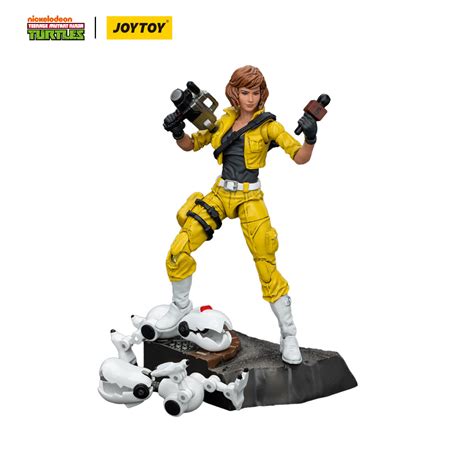 Joytoy Tmnt April Oneil Aciton Figure