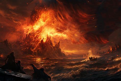 Download Volcano Eruption Nature Royalty Free Stock Illustration