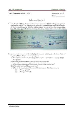 Lab Experiment 6 Exploring Waves Experiment No 6 EXPLORING WAVES Adapted From The Physics