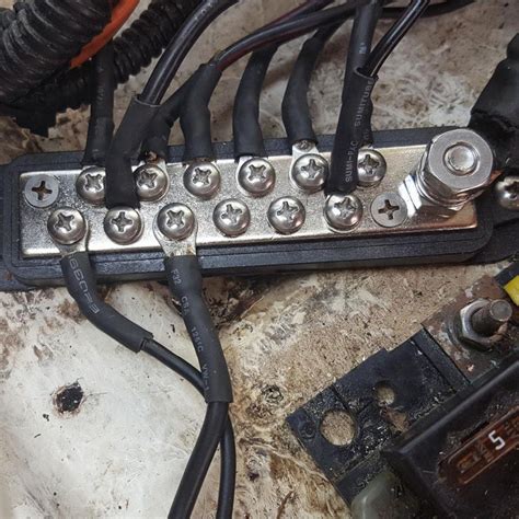 10 Way Bus Bar Electric Terminal Junction Block Fo Vicedeal