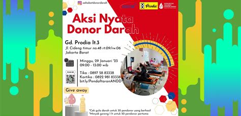 Komunitas Sahabat Donor Darah Aksi Nyata Donor Darah Komunitas Indonesia