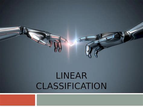 Pptx Linear Classification Biological Inspirations Some Numbers The