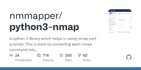 Github Nmmapperpython3 Nmap A Python 3 Library Which Helps In Using