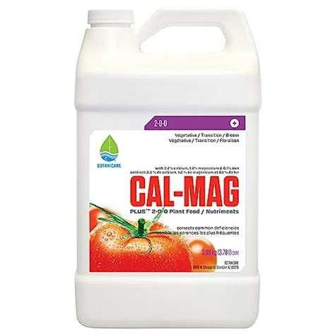 Botanicare Cal Mag Plus Calcium Magnesium And Iron Plant Supplement