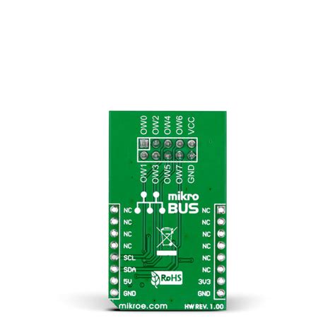 mikroe 1892 mikroelektronika mikroelektronika i2c 1 wire click ds2482