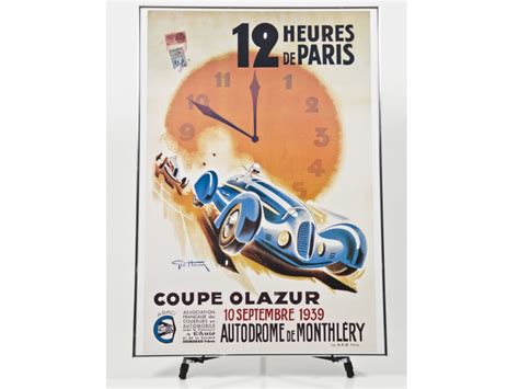 12 Hours To Paris Framed Poster At Fran And Ron Greens Verde Classics