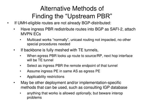 PPT Global Table Multicast With BGP MVPN PowerPoint Presentation