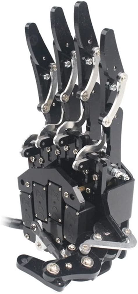 Lxswy Bionic Palm Robot Brazo Robot Palma Cinco Dedos Movimiento Independiente Diy Anti Bloqueo