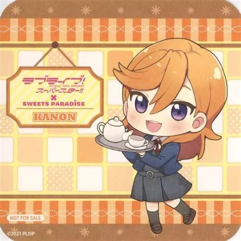 駿河屋 澁谷かのんsd制服 オリジナルコースター 「ラブライブスーパースター×sweets Paradise」 メニュー注文