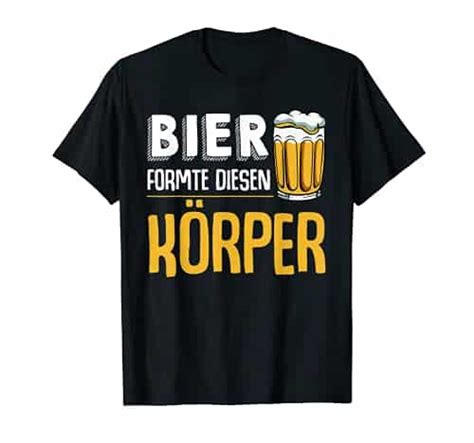 Lustige T Shirts für Bierliebhaber als Geschenkidee