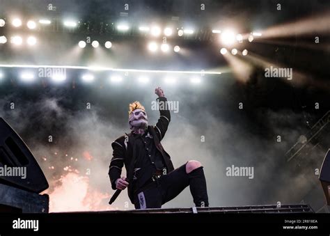 Copenhagen Denmark 16 June 2023 Slipknot Performing At Copenhell