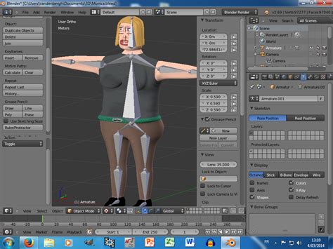 weird prob with rigging animation and rigging blender artists community