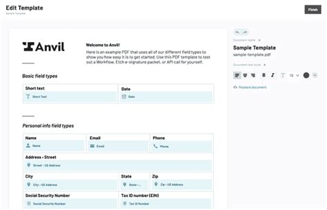 New Feature Embed Document Template E Sign Packet And Workflow Builder UIs