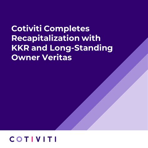 Cotiviti Completes Recapitalization With Kkr And Long Standing Owner