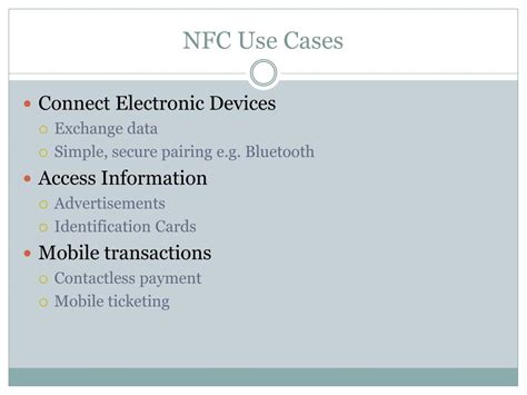 PPT NFC Technology PowerPoint Presentation Free Download ID 5771388