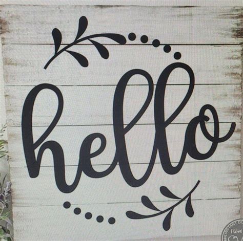 Hello Square Design A N Create Sign Square Design Svg