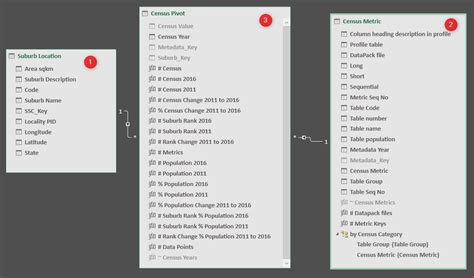 Download Sample Power Pivot Model Census Data