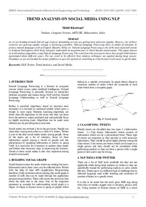 doc trend analysis on social media using nlp docx