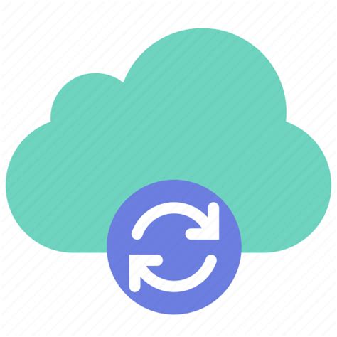 Cloud Data Sync Icon Download On Iconfinder