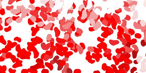 Light Red Vector Background With Random Forms 1841420 Vector Art At Vecteezy