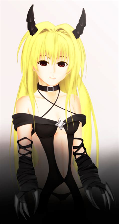 Safebooru Bangs Bare Shoulders Black Dress Black Panties Blonde Hair