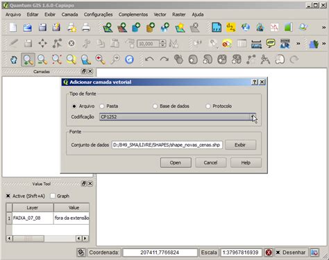 Processamento Digital Quantum Gis 16 Codificação De Caracteres