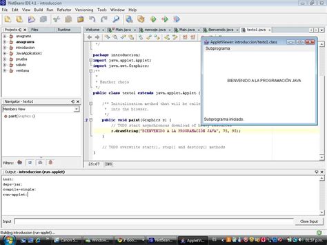 Recursos ComputaciÓn I ProgramaciÓn Programa Dos Uso De Un Applet En Java